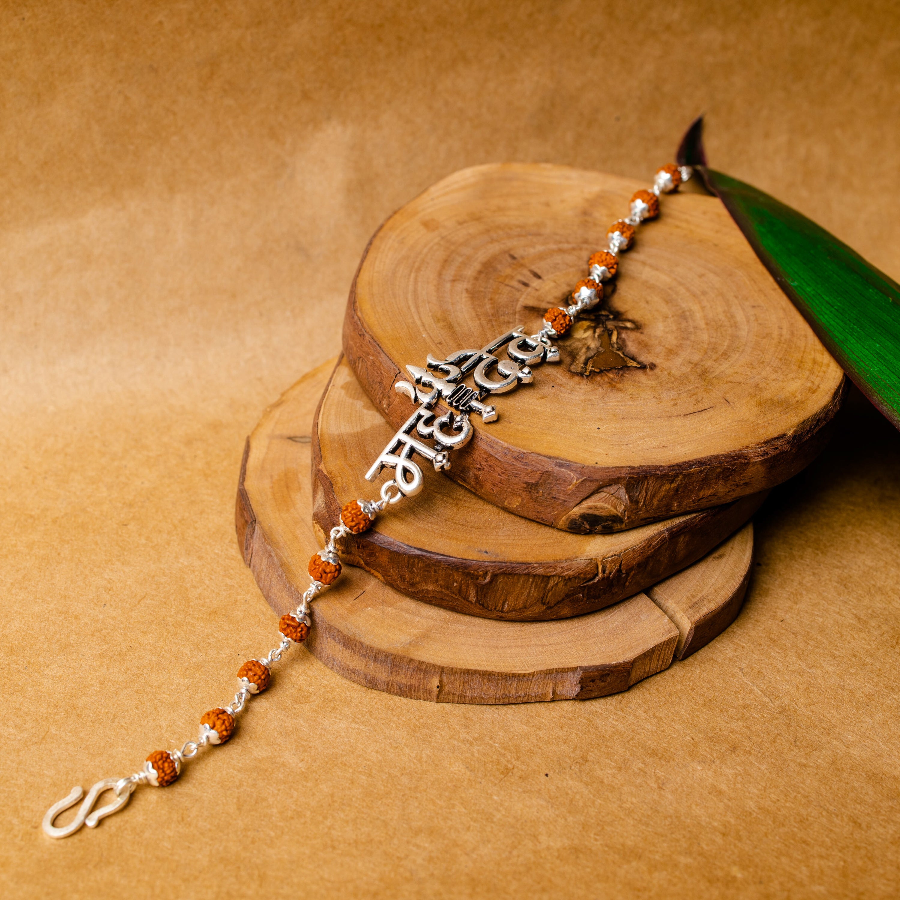 Pure Silver Rudraksh Rakhi by Hem Jewels | Celebrate Rakhi with Style